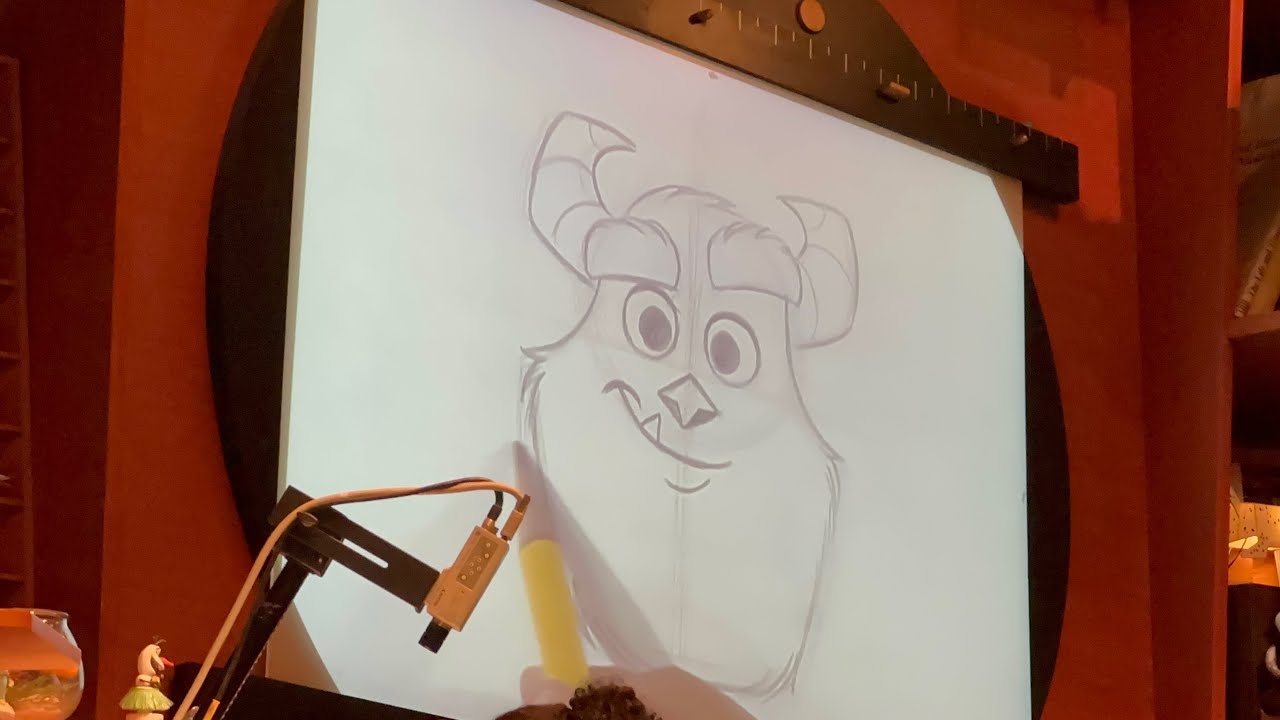 How to Draw Sully | Monsters Inc | Disney Animation Academy | 10/14/23 ...