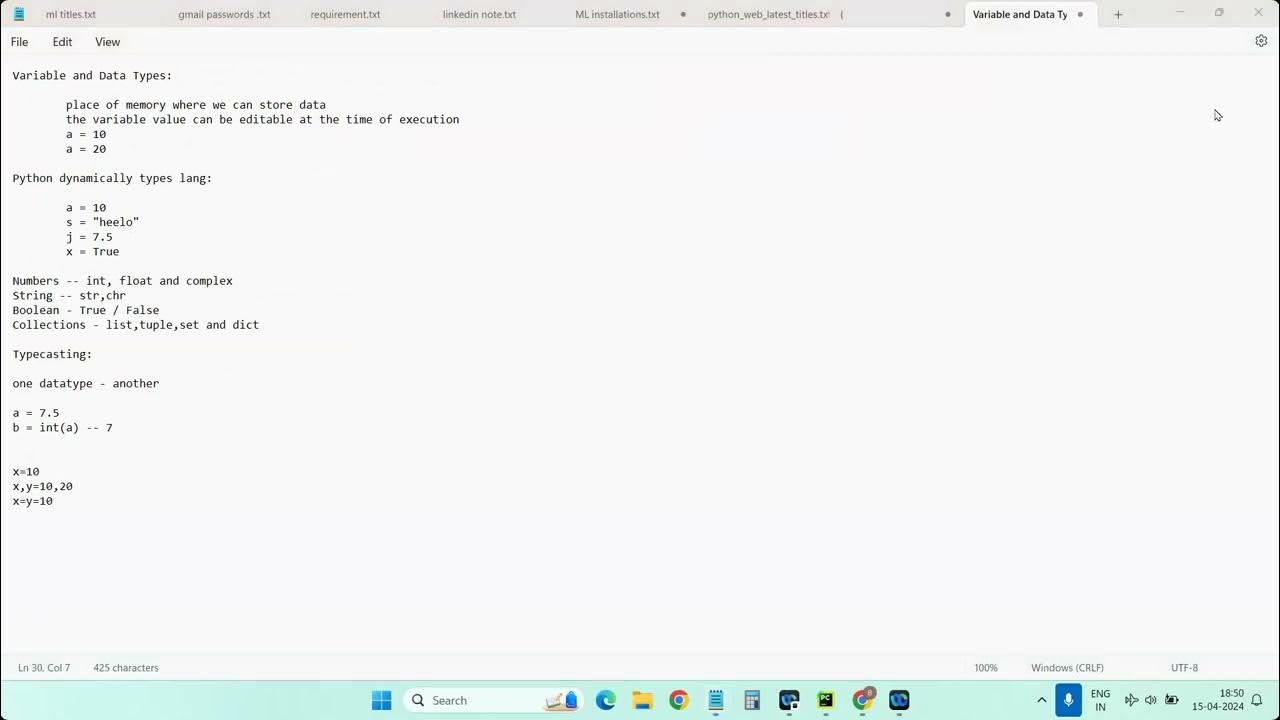 Internship Classes Python 3 15042024 - YouTube