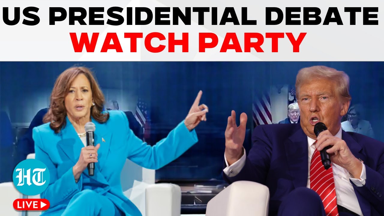 Donald Trump, Kamala Harris Clash at US Presidential Debate That Could ...