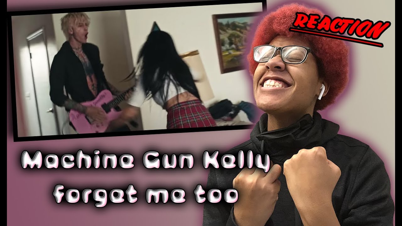 Machine Gun Kelly (feat. Halsey) forget me too (Music Video) Reaction ...