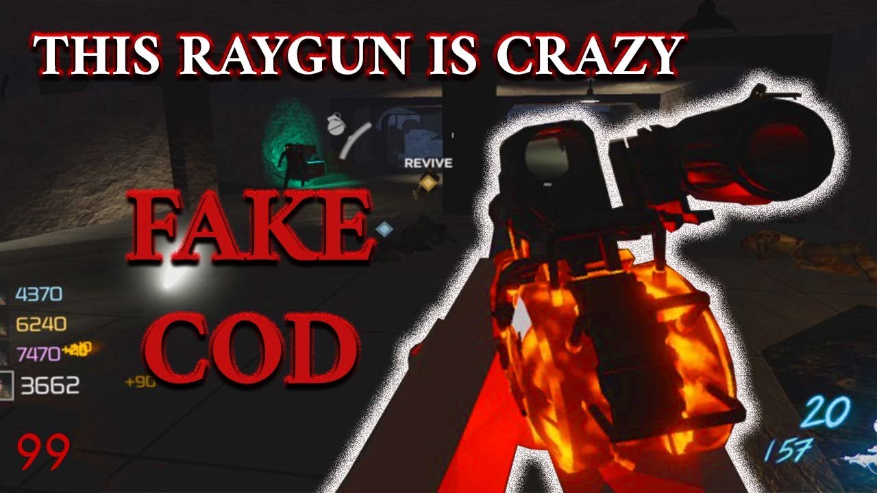 Screaming and Playing Fake COD Zombies - YouTube