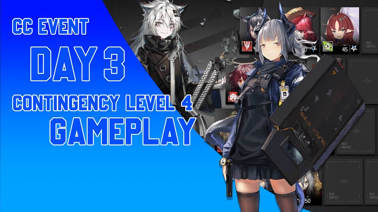 Arknights CC event Day 3 Gameplay - YouTube