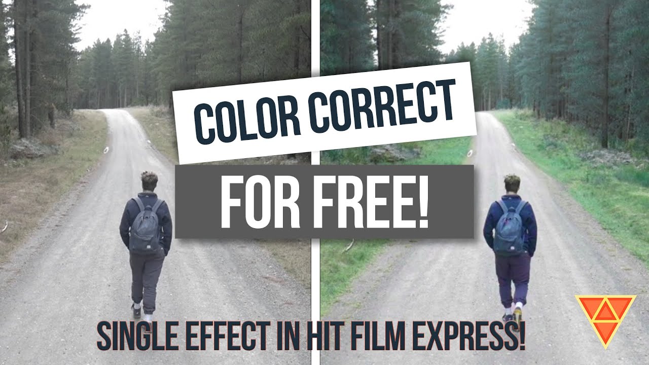How To Color Correct Video FOR FREE - Hit Film Express - YouTube