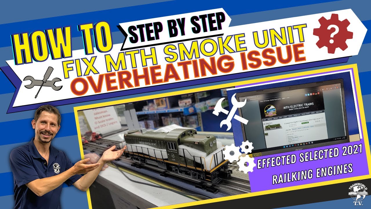 How To Fix Your MTH Smoke Unit Overheating Issue - Step By Step Process ...