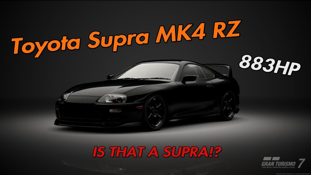 GT7 Maxed Out 883HP Toyota Supra MK4 RZ 4k PS5 Gameplay #granturismo7 # ...
