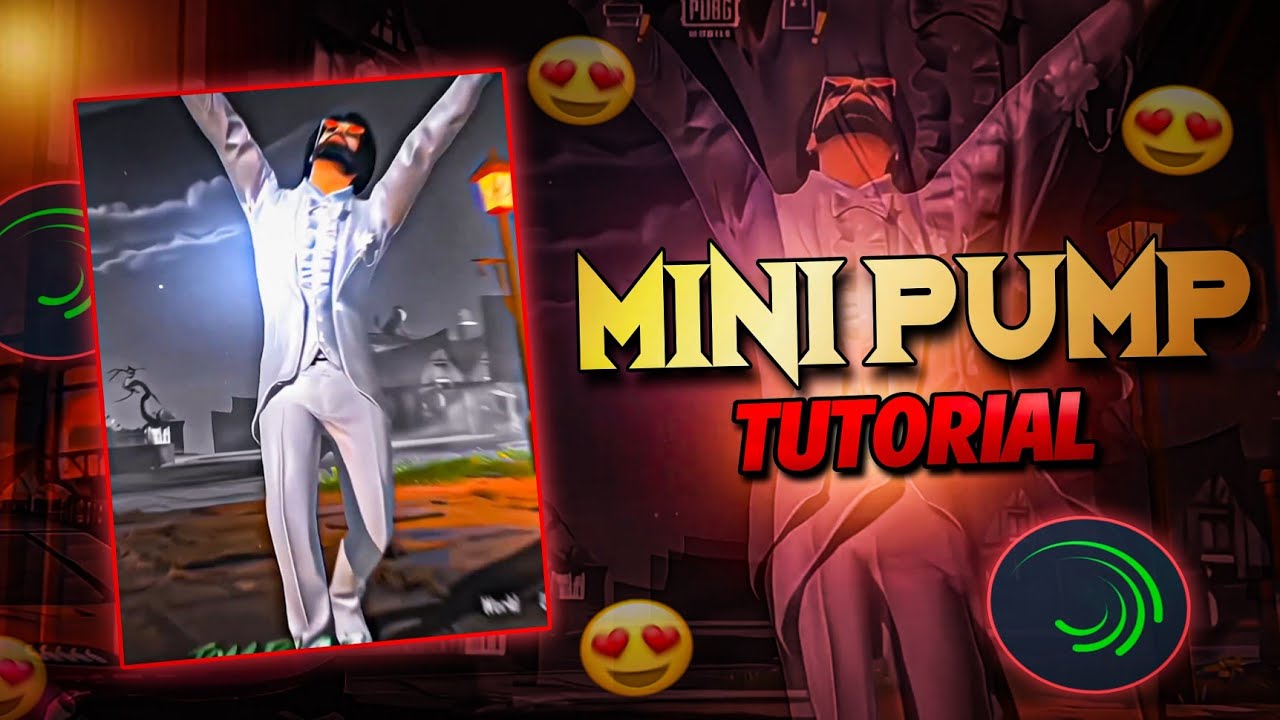 Mini Pump 😱 in Alight Motion Tutorial | Pumps in Alight Motion | Mr TOM ...