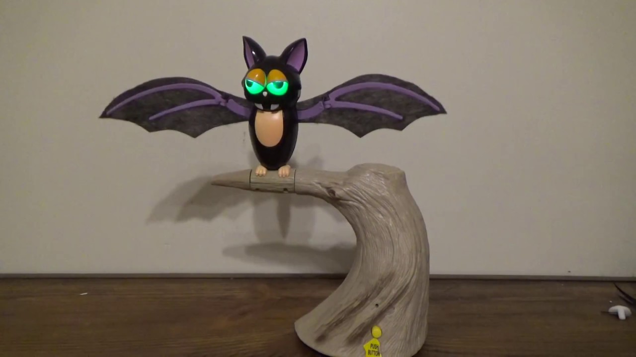 Gemmy Halloween Animated "Spinning Bat" (Restored) - YouTube