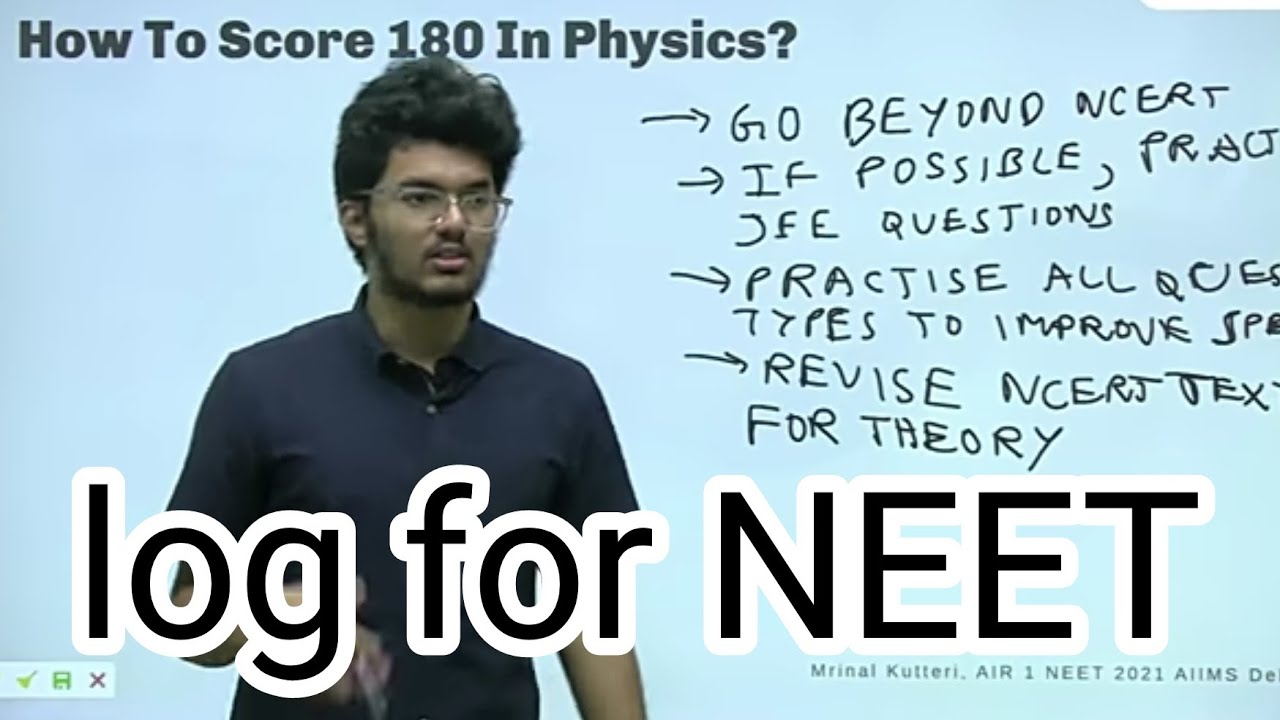 neet ke liye log etna hi lagta hai 📍log properties// 📚 logarithms ...