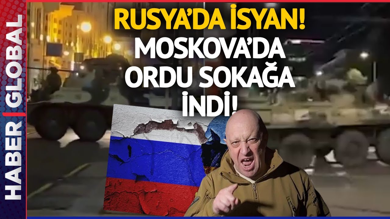 CANLI | Rusya'da Darbe Girişimi! Putin'e Karşı İsyan Açıklaması - YouTube