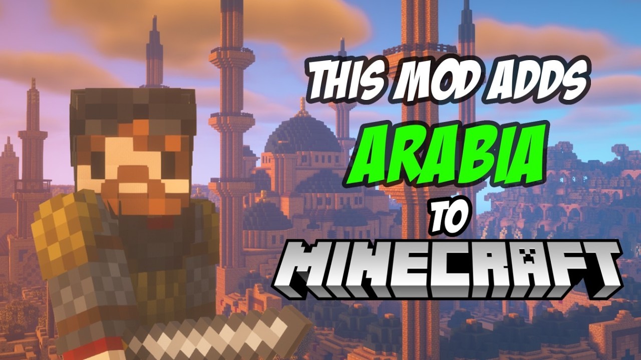 This Minecraft Mod Adds Arabia to Minecraft - YouTube