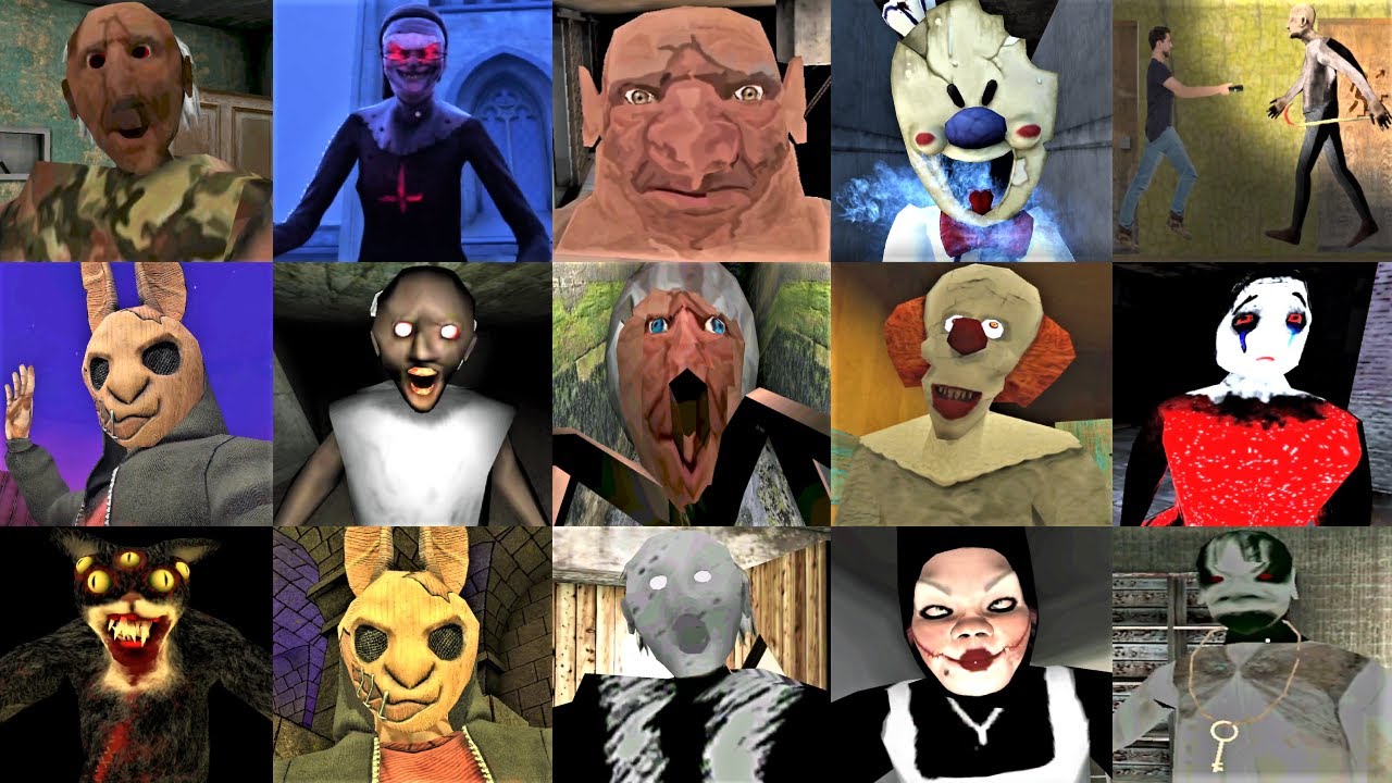 Caught Moments | Granny Is The Twins*Evil Nun The Broken Mask*Granny ...