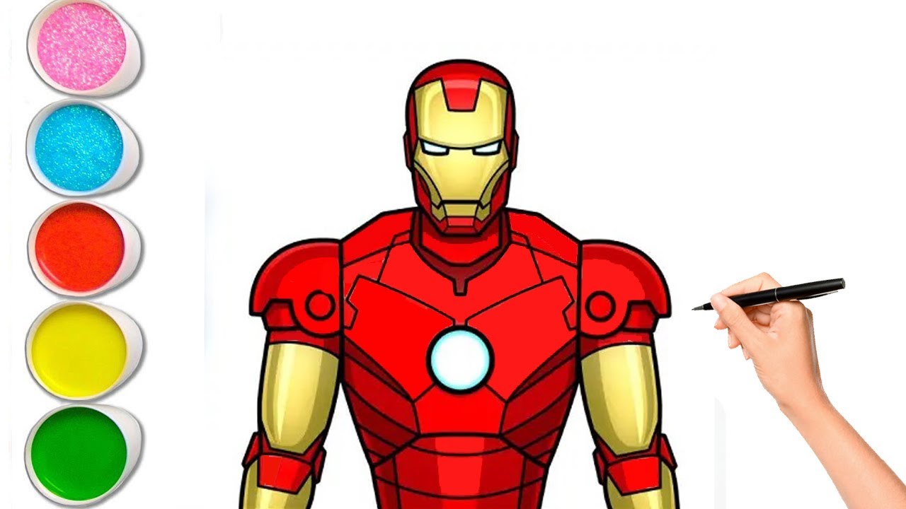 Easy Iron Man Drawings How To Draw Iron Man | Marvel Rivals