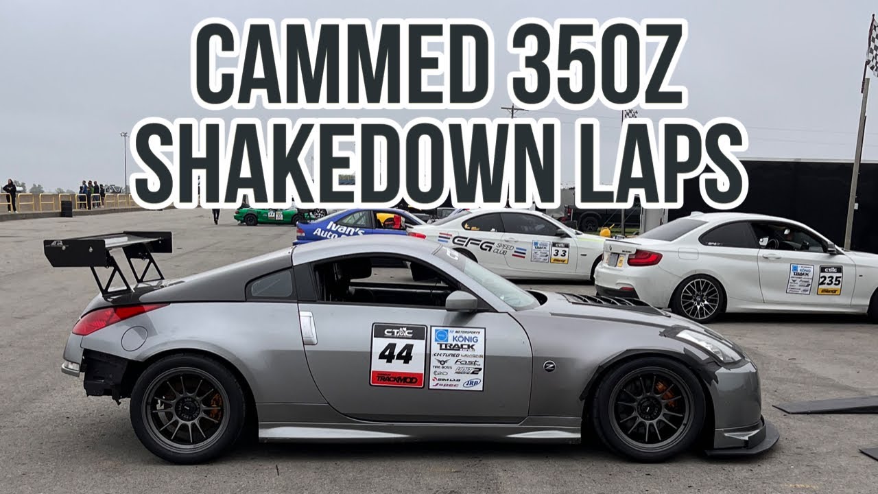 Track 350Z Project Shakedown test 2 at Toronto Motorsports Park - YouTube