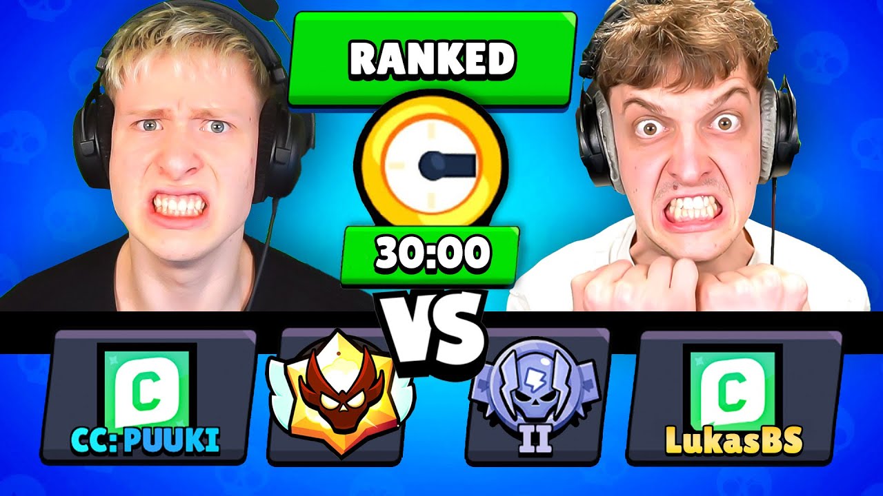 30 MINUTEN⌛ RANKED Battle vs LUKASBS (eskaliert😳) - YouTube