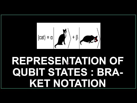 Representation of qubit | Bra - Ket Notation | Dirac Notation | Qiskit implementation | Quantum ...