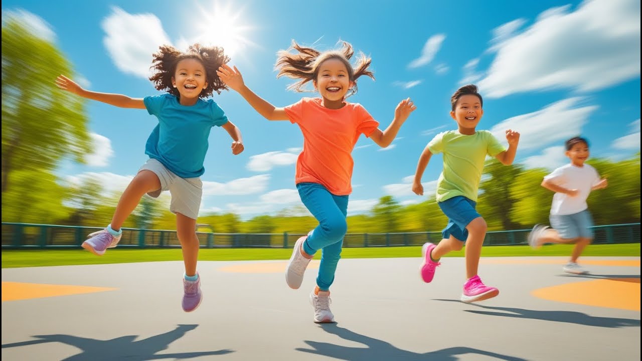 🏃‍♂️🎉 Run, Jump, Play! | The Ultimate Kids' Action Song! 🎶🔥 - YouTube