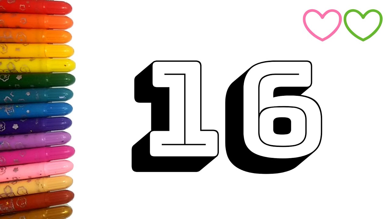 Number 16, Numberblocks, Numbers Song, 123456789 learning for kids ...