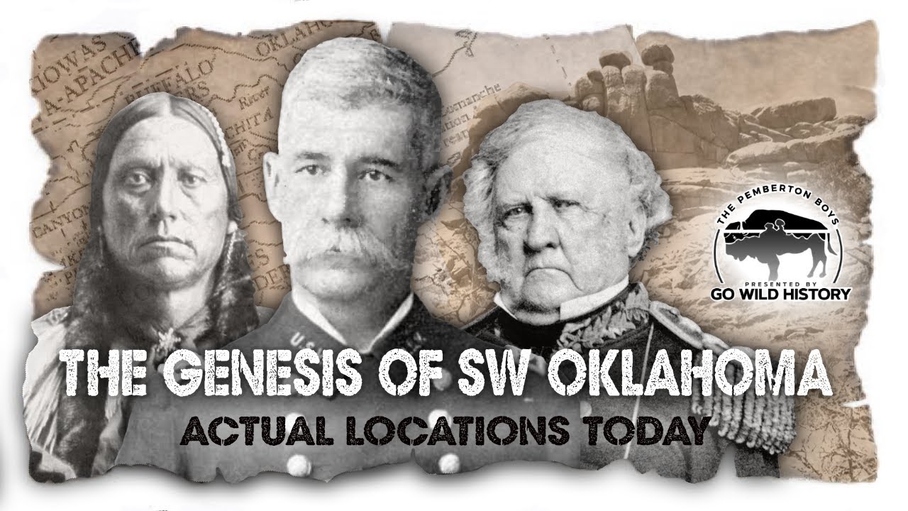 The Genesis of Southwest Oklahoma (Actual Locations Today) - YouTube