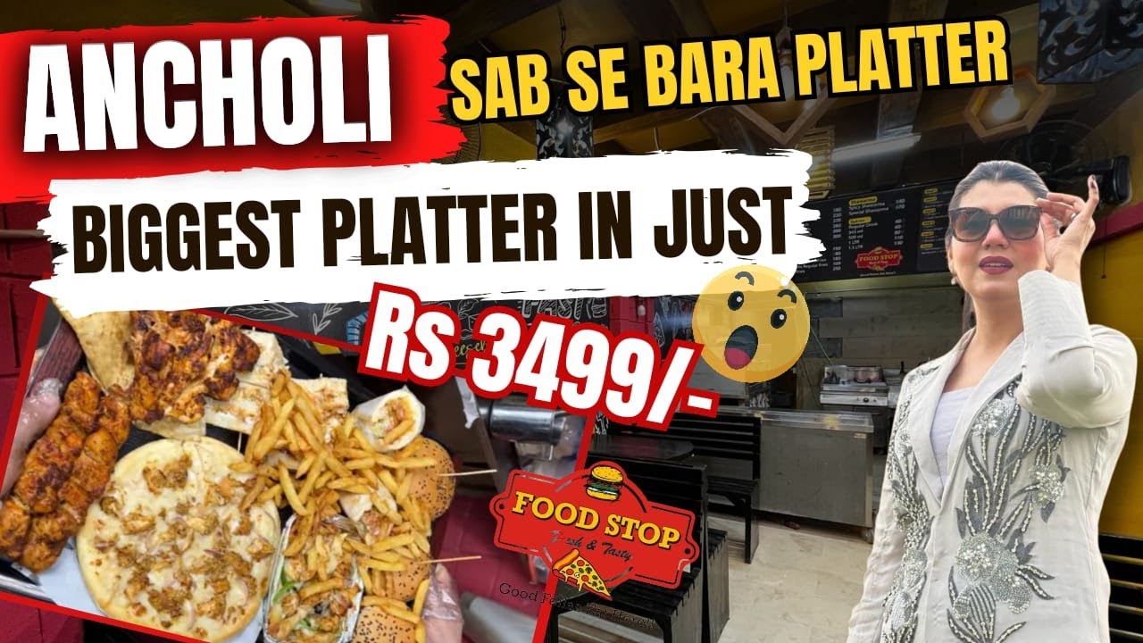 Ancholi Famous Platter I Ancholi BIGGEST Platter in just Rs 3499/- only ...