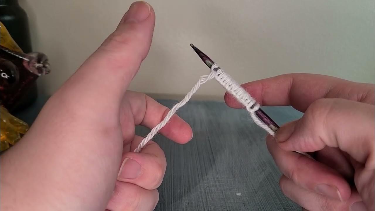 Tutorial - Backwards Loop Cast On - YouTube