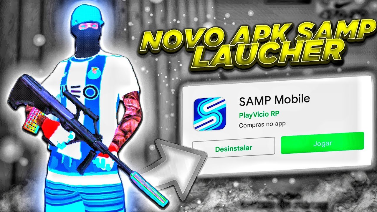NOVO APK SAMP LAUCHER!! COM SUPORTE 3 DEDOS PARA GTA SAMP ANDROID - YouTube