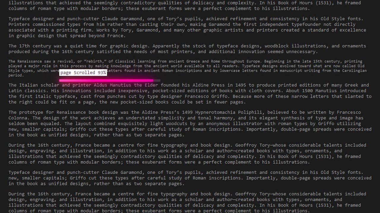 Page Scroll Progress Bar Css And Javascript Tonudipacoding Youtube 2174