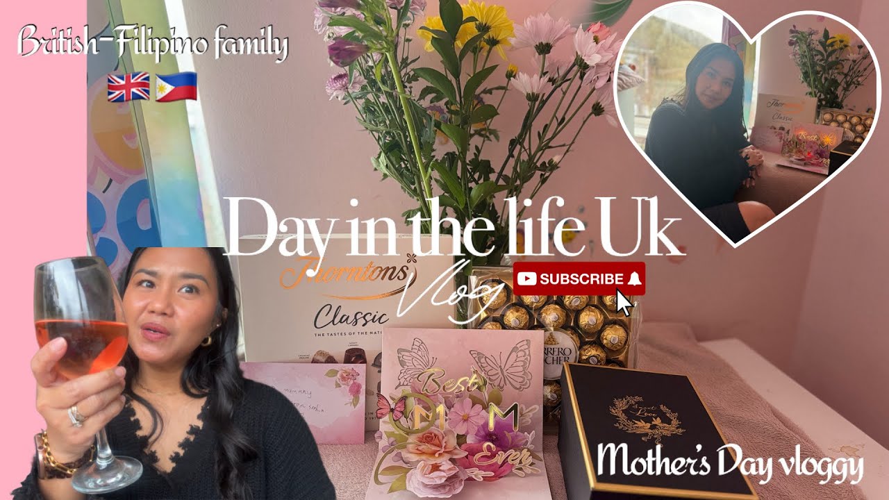 Daily vlog in the life UK| Mother’s day vloggy| British-Filipino Family ...
