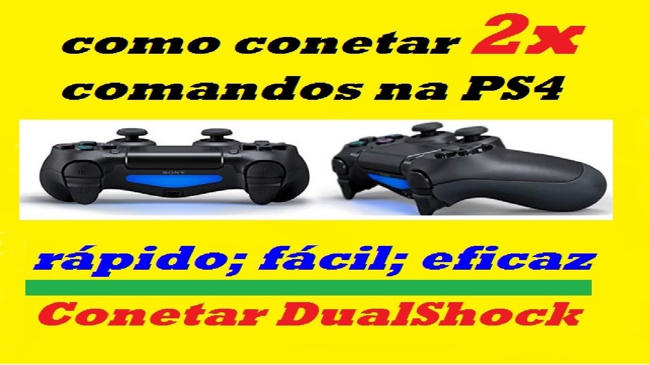 Conetar 2 comandos ps4 🖐⚽🎮🇵🇹🇧🇷 - YouTube