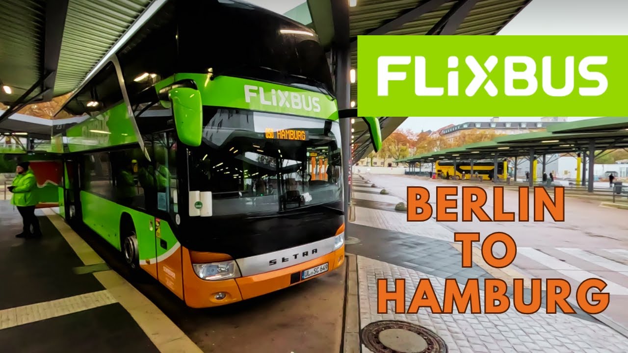 Berlin to Hamburg by Flixbus | Germany - YouTube