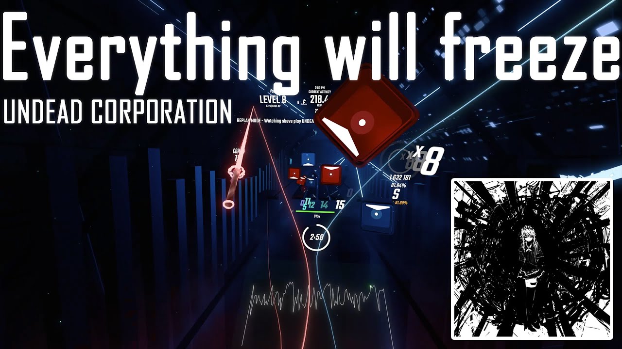 [Beat Saber] UNDEAD CORPORATION - Everything will freeze [Frozen in ...