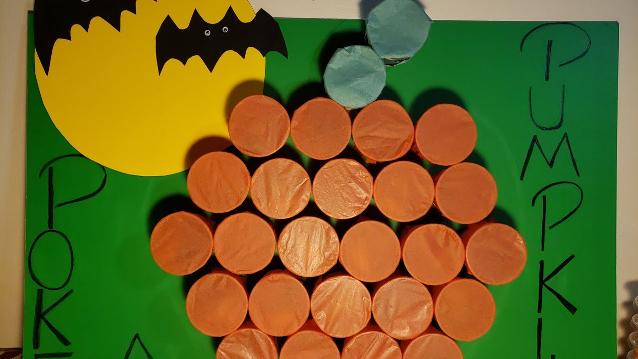 Halloween Game! Fun and Easy For All Your Family "Poke A Pumpkin" Part ...