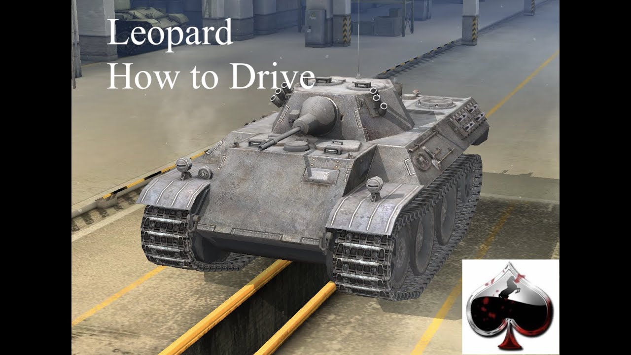 How to fight a Leopard on World of Tank Blitz - YouTube