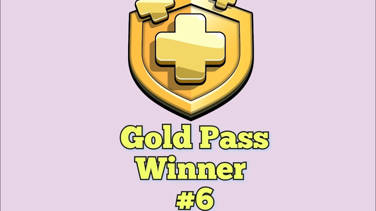 Clash Of Clans Gold pass Winner#6 - YouTube