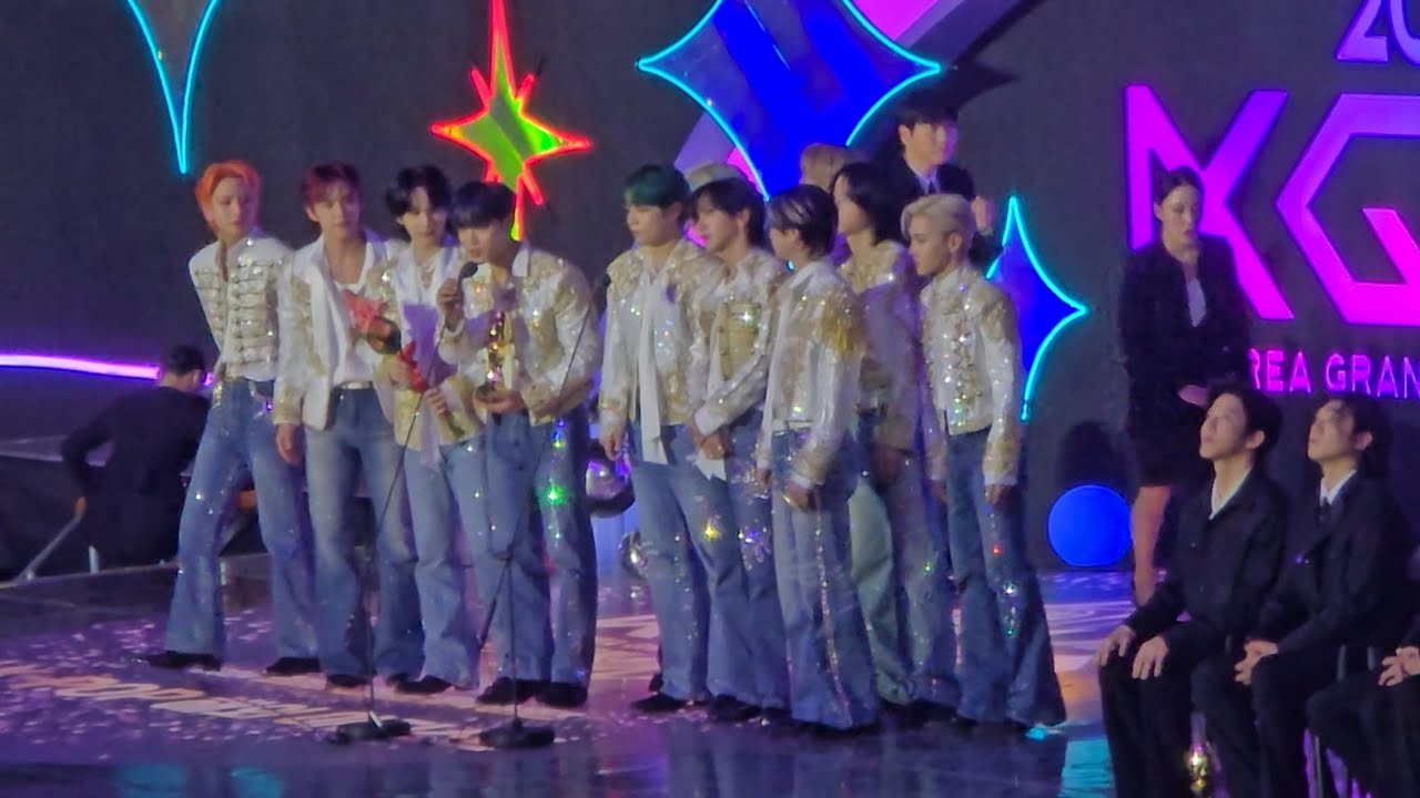 【JO1】2024.11.17 KGMA Kpop Global Artist受賞スピーチ@ Inspire Arena - YouTube