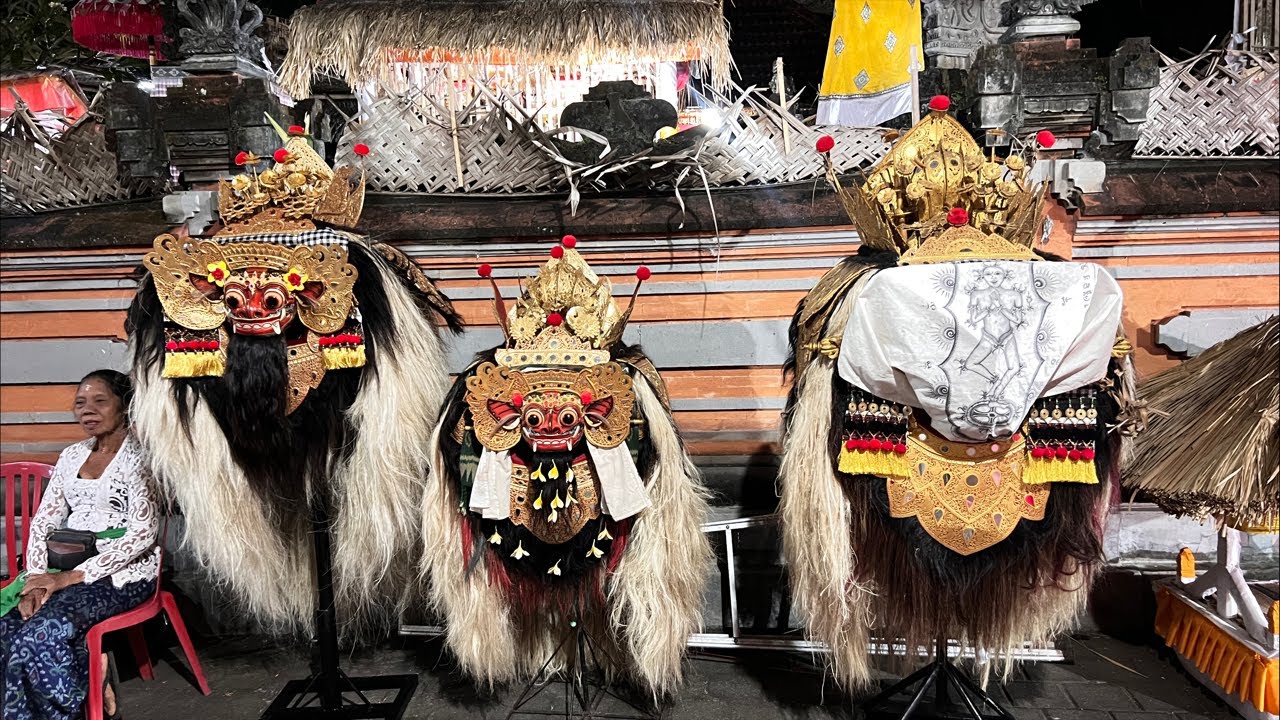 🔴 LIVE PARADE BAPANG BARONG || Pura Dalem Gede Buduk - YouTube