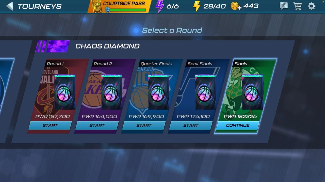 Claiming All Chaos Diamond Tourneys Reward NBA 2K MOBILE - YouTube