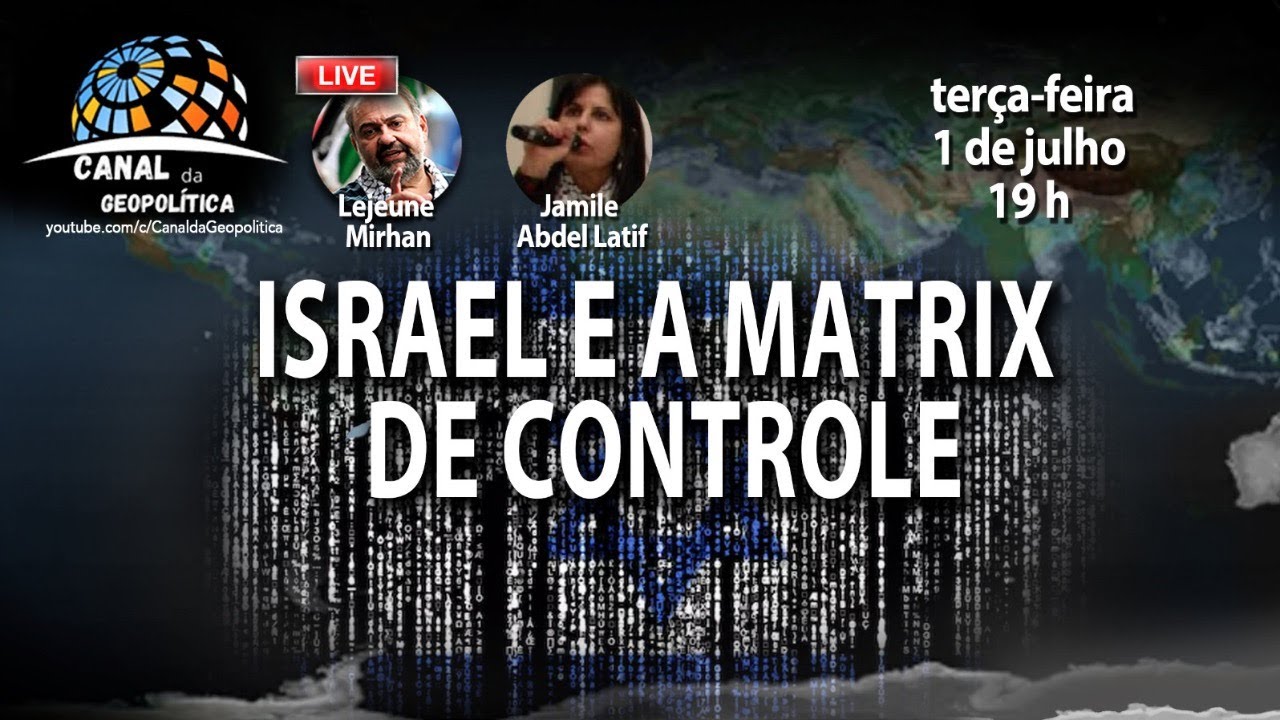 ISRAEL E A MATRIX DE CONTROLE - Terça - 01.07.2025 - YouTube