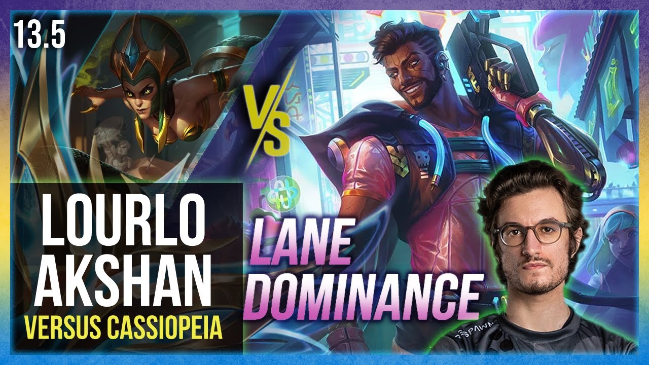 LOURLO Akshan vs Cassiopeia - EUW Challenger - LoL Patch 13.5 - Full ...