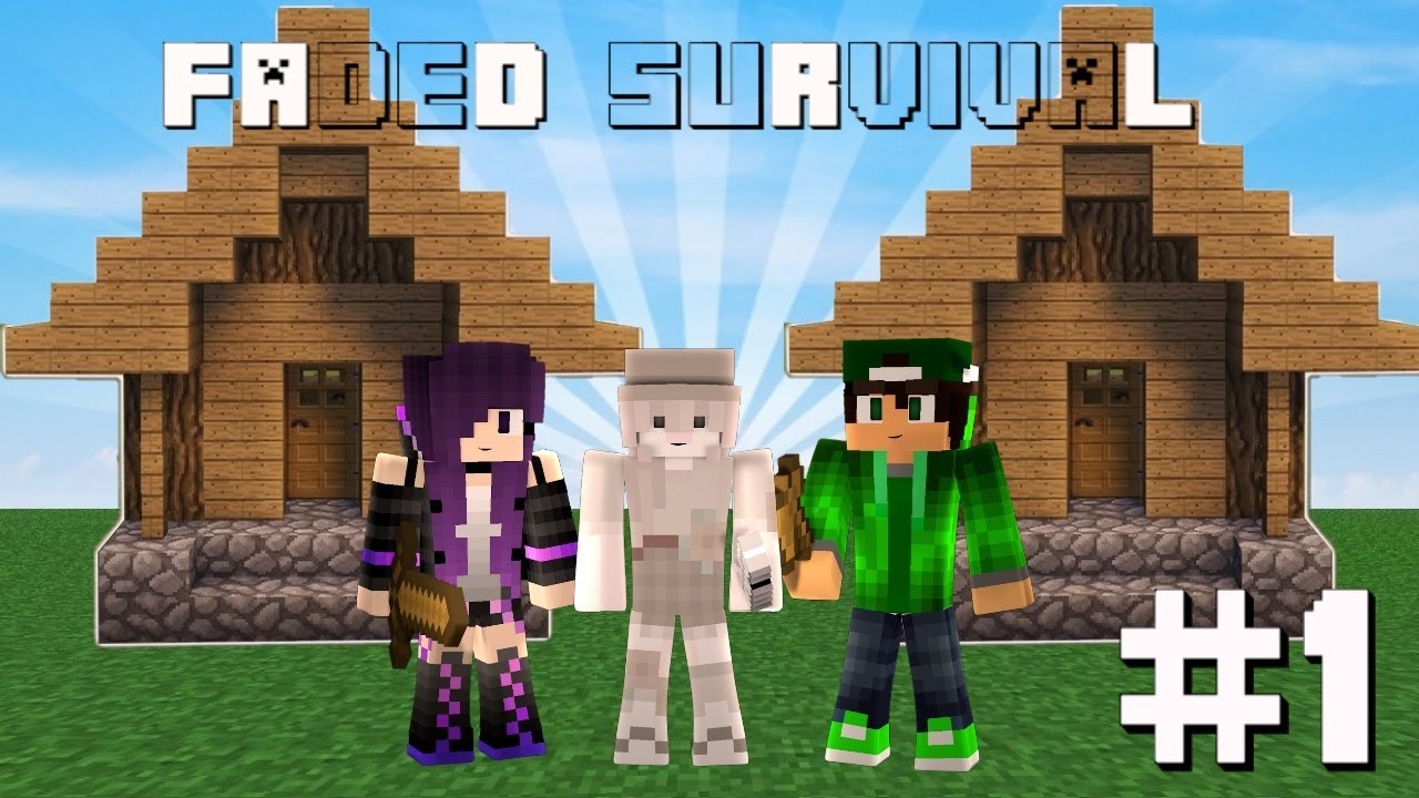 Welcome to Faded Survival!!! Minecraft Faded Survival SMP Ep 1 - YouTube