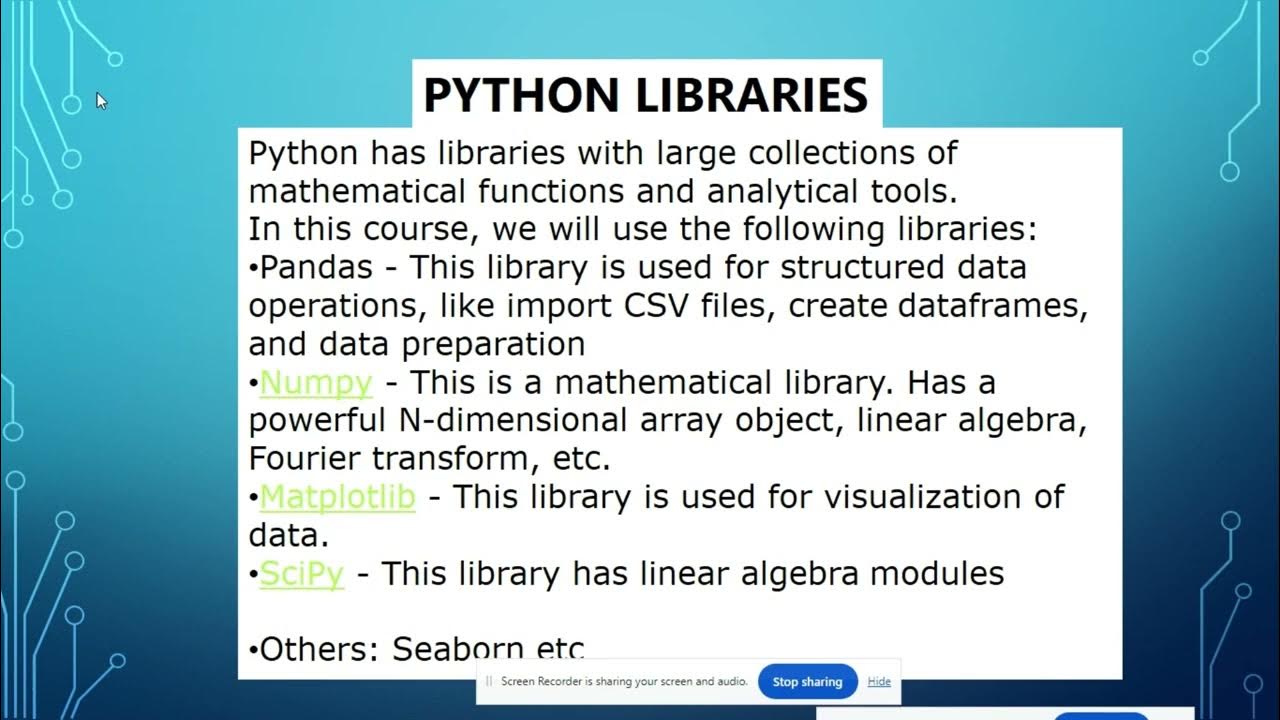 Part 1 Data Science Introduction using Python | Data Science Tutorial for Beginners - YouTube