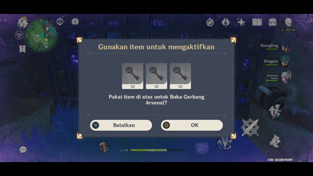 Easy find the keys Arsenal Gate [Genshin Impact] - YouTube