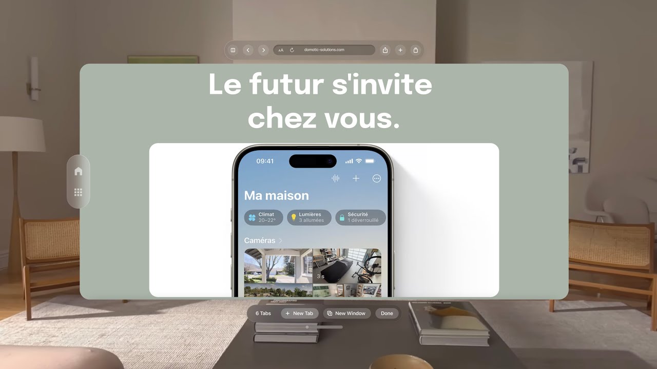 Le futur s’invite chez vous avec Domotic Solutions - YouTube