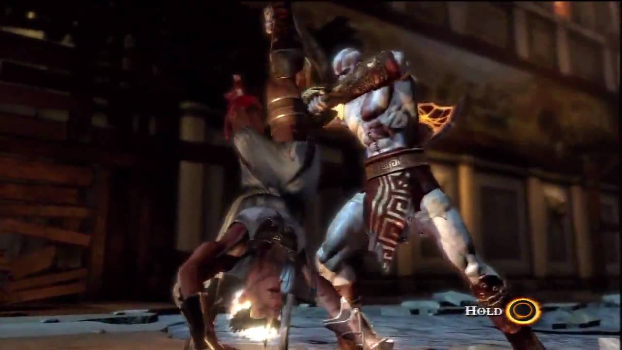 God of War III Hermes's Death - YouTube