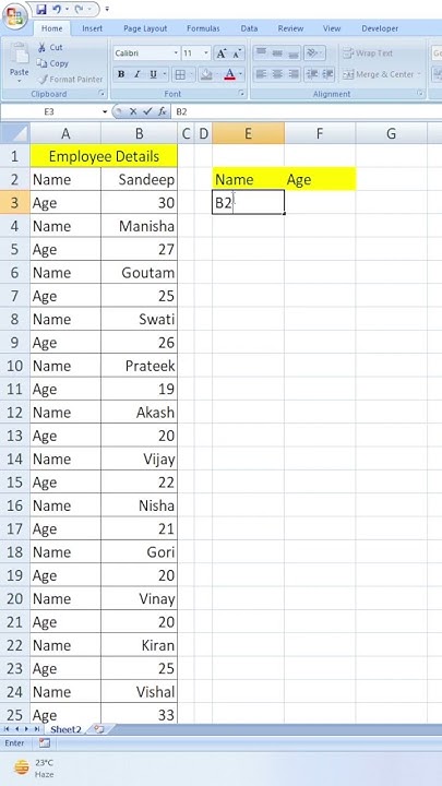 How To Convert Row Data Into Columns In Ms Excel Youtube