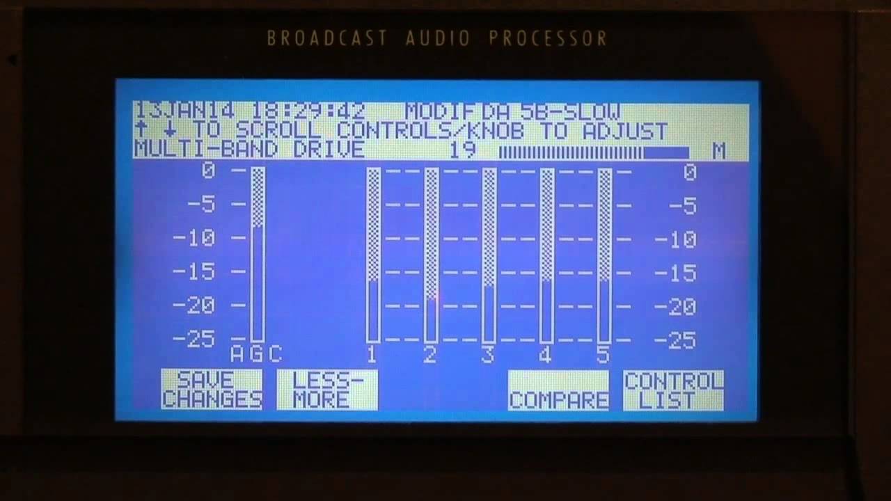 Orban 8200 preset personalizado 4/13 - YouTube