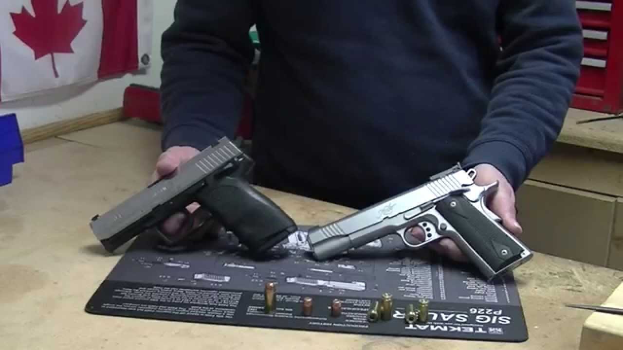 10 mm vs 40 cal Comparison - YouTube