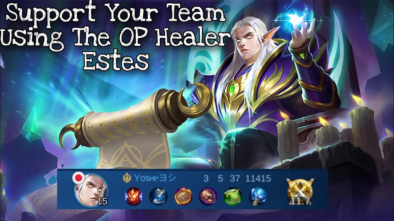 Support Your Team Using The OP Healer Estes | Gameplay #6 - YouTube