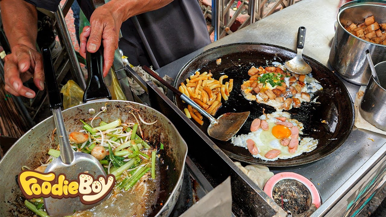 Don't Watch If You're HUNGRY! Vietnamese Street Food Lunch Market - YouTube