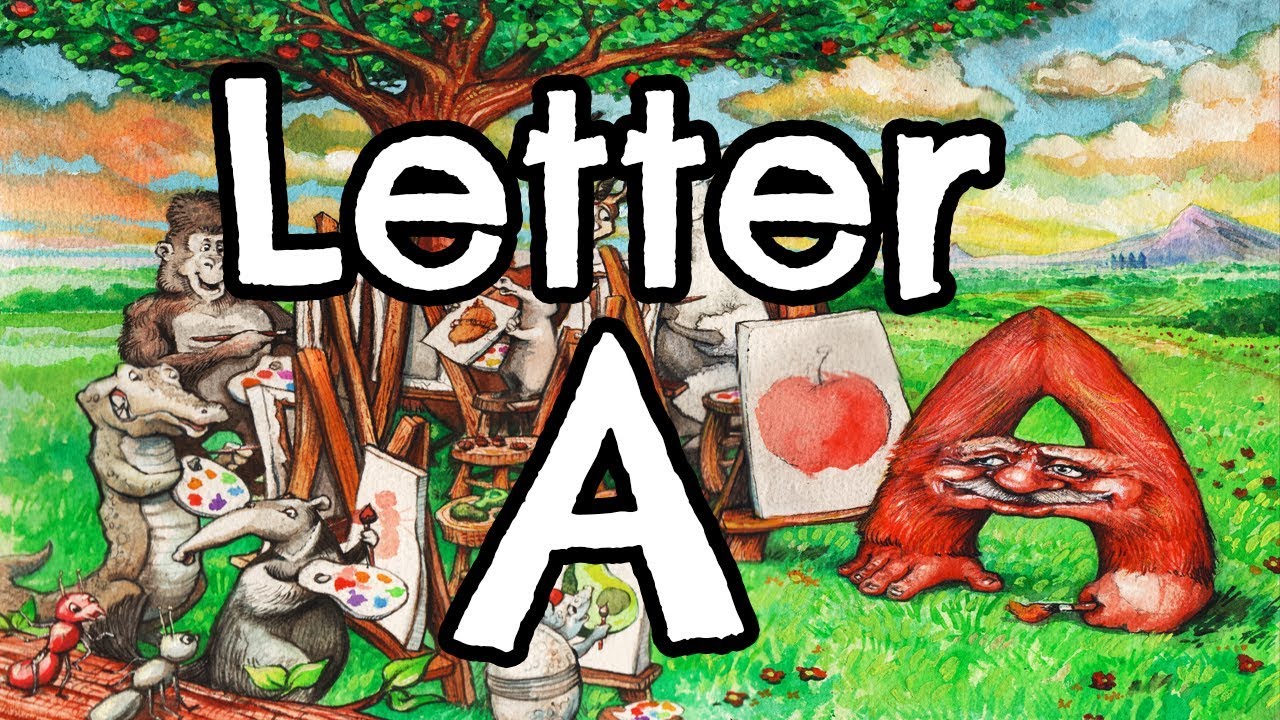 Learning the Alphabet - Meet Letter A - YouTube