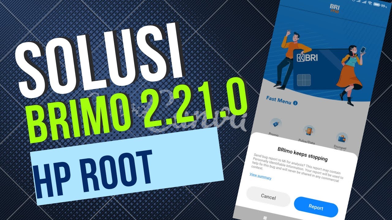 Mengatasi BRImo Error di HP Root - YouTube
